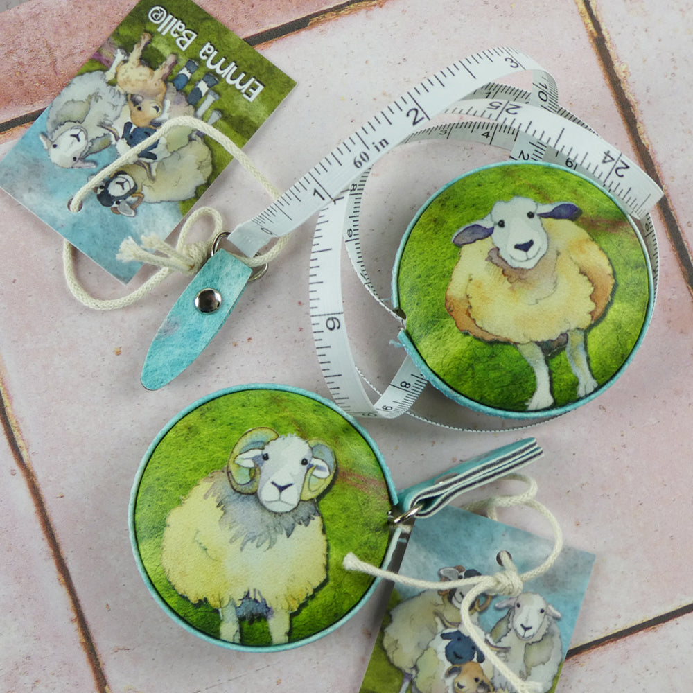 Emma Ball Felted Sheep tape measure – Eskdale Yarns