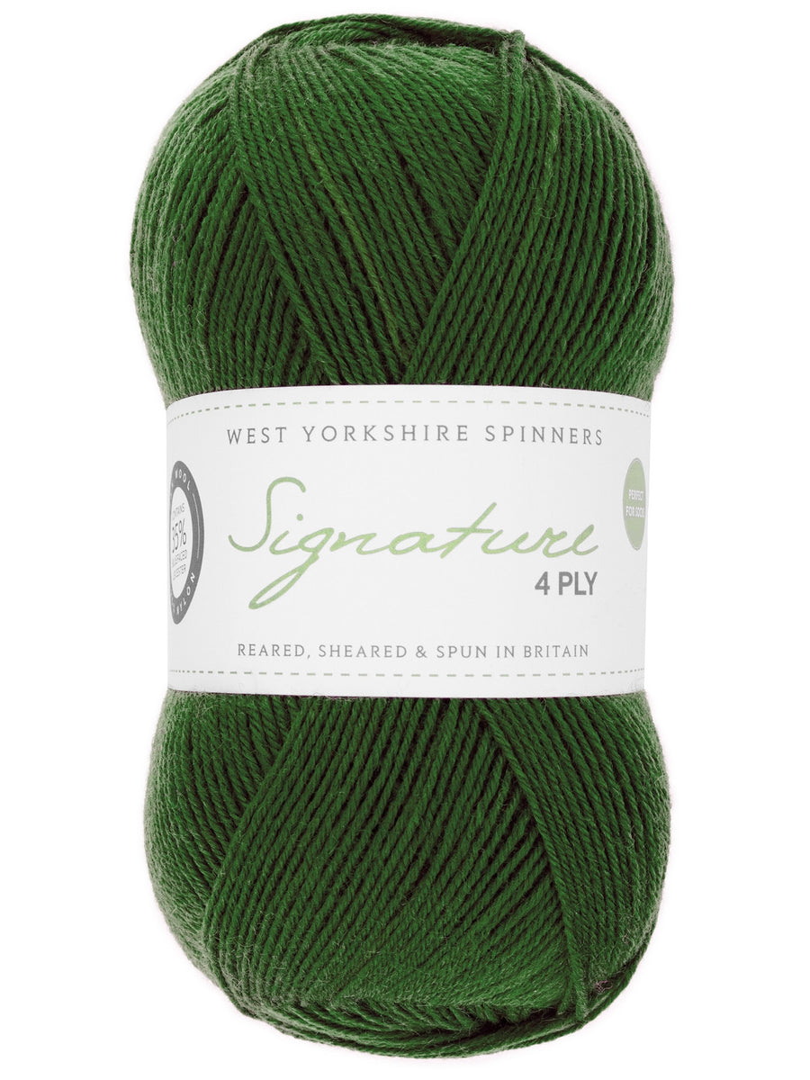 WYS 4 ply yarn - Evergreen – Eskdale Yarns