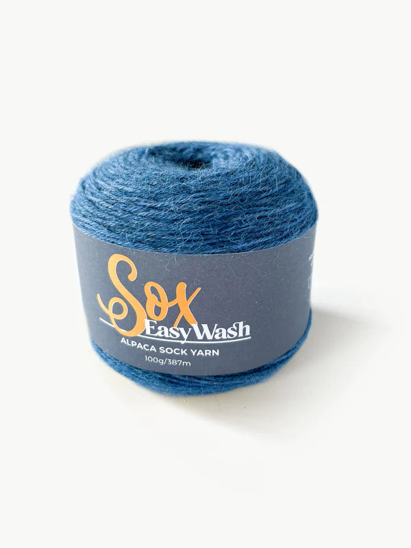 Sox Easy Care Alpaca Yarn - Denim Blue – Eskdale Yarns